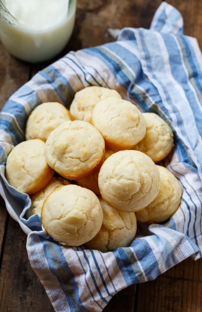 Mayonnaise Biscuits - Spicy Southern Kitchen