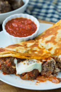 Meatball and Mozzarella Panini - Spicy Southern Kitchen