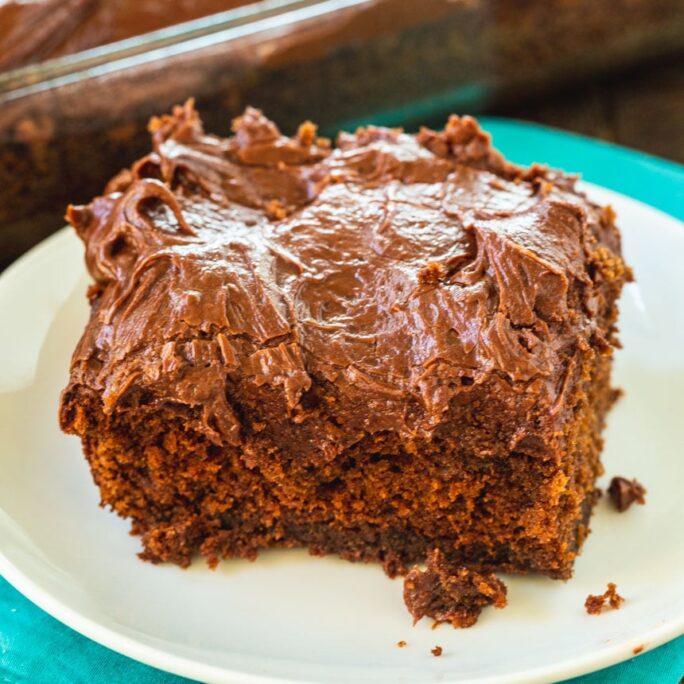 Midnight Chocolate Cake - Spicy Southern Kitchen