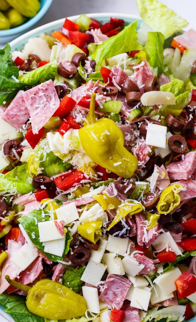 Muffaletta Salad - Spicy Southern Kitchen