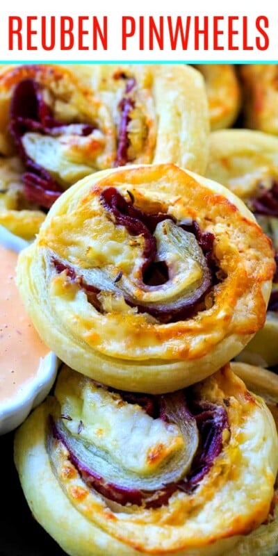 Reuben Pinwheels - Spicy Southern Kitchen