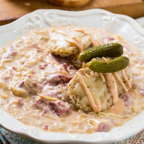 Reuben Soup - Spicy Southern Kitchen