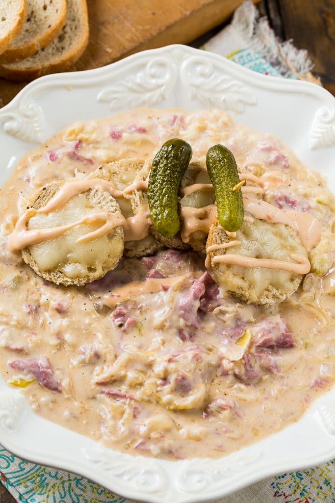 Reuben Soup - Spicy Southern Kitchen