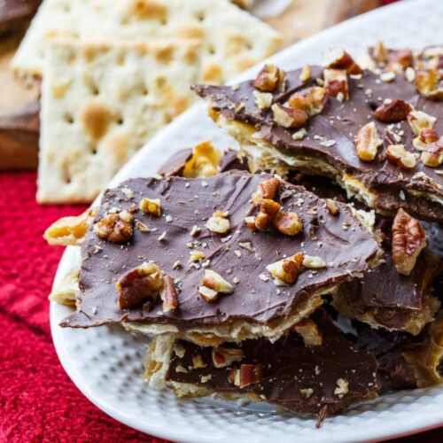Saltine Cracker Candy - Spicy Southern Kitchen