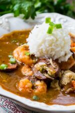 Seafood and Okra Gumbo - Spicy Southern Kitchen
