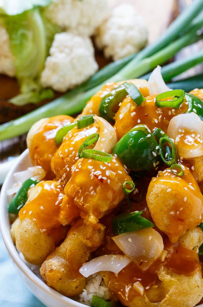 Sesame Cauliflower - Spicy Southern Kitchen