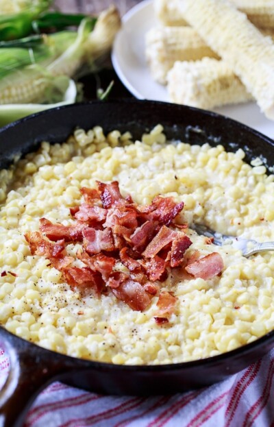 Country-Fried Skillet Corn - Spicy Southern Kitchen