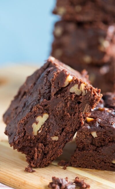Slow Cooker Triple Chocolate Brownies - Spicy Southern Kitchen