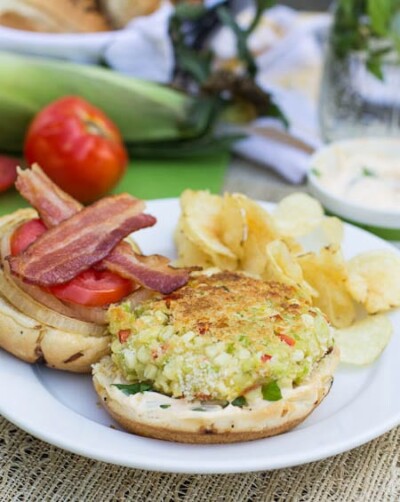 Succotash Burgers - Spicy Southern Kitchen