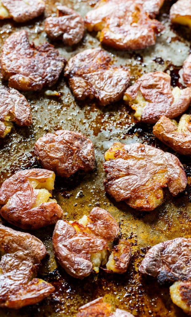 Roasted Salt and Vinegar Potatoes - Spicy Southern Kitchen